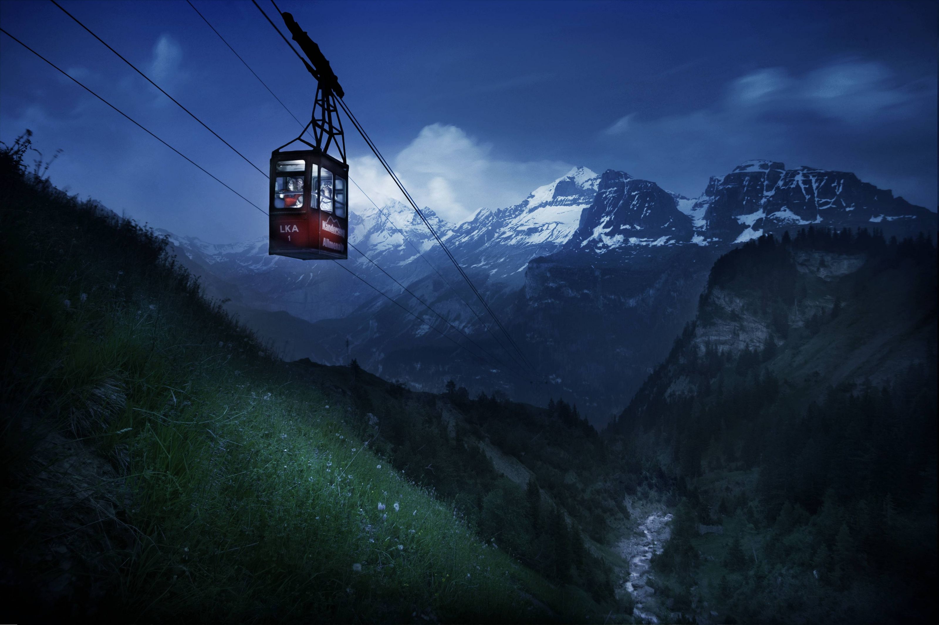Geschichte | Luftseilbahn Kandersteg-Allmenalp